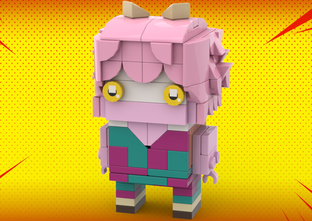 LEGO MOC-231282 Mina Ashido BrickHead - My Hero Academia by ...