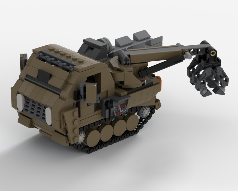 LEGO MOC Bessie M-22 Utility Tank – Custom LEGO® MOC by Vitriol ...