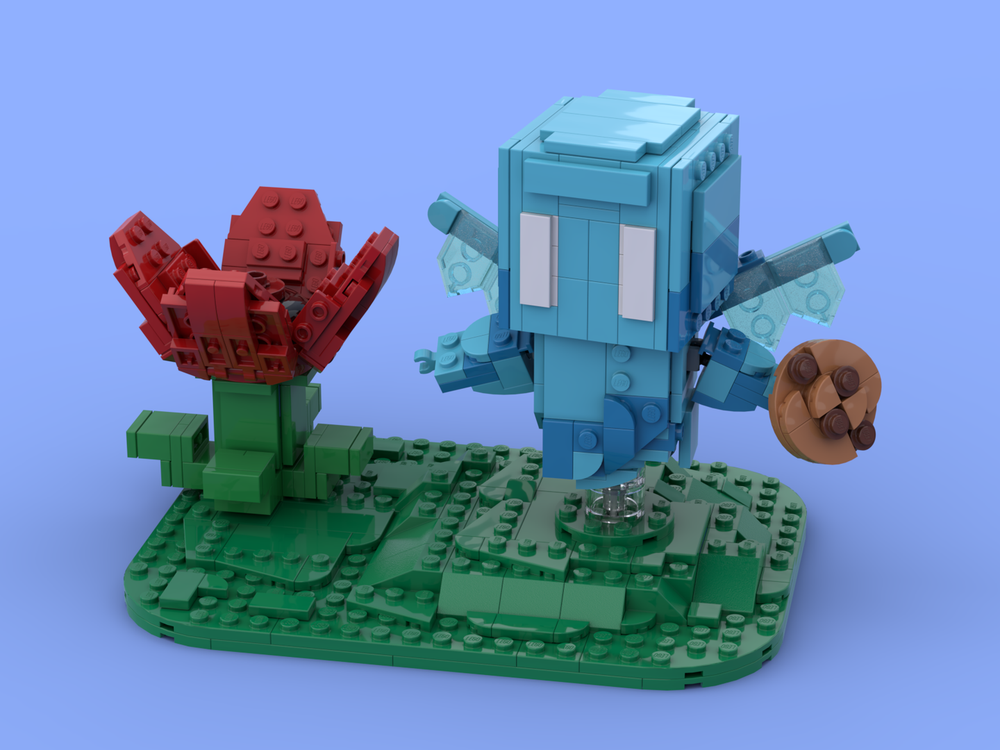 LEGO MOC Allay with flower by Penguins and plastic | Rebrickable ...