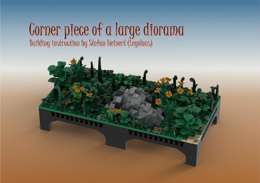 LEGO MOC-231308 Corner piece for large diorama by legolaus ...