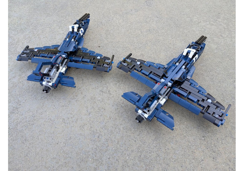 LEGO MOC-231316 Two F-16 Fighting Falcon... And a Supply Truck (42154 ...