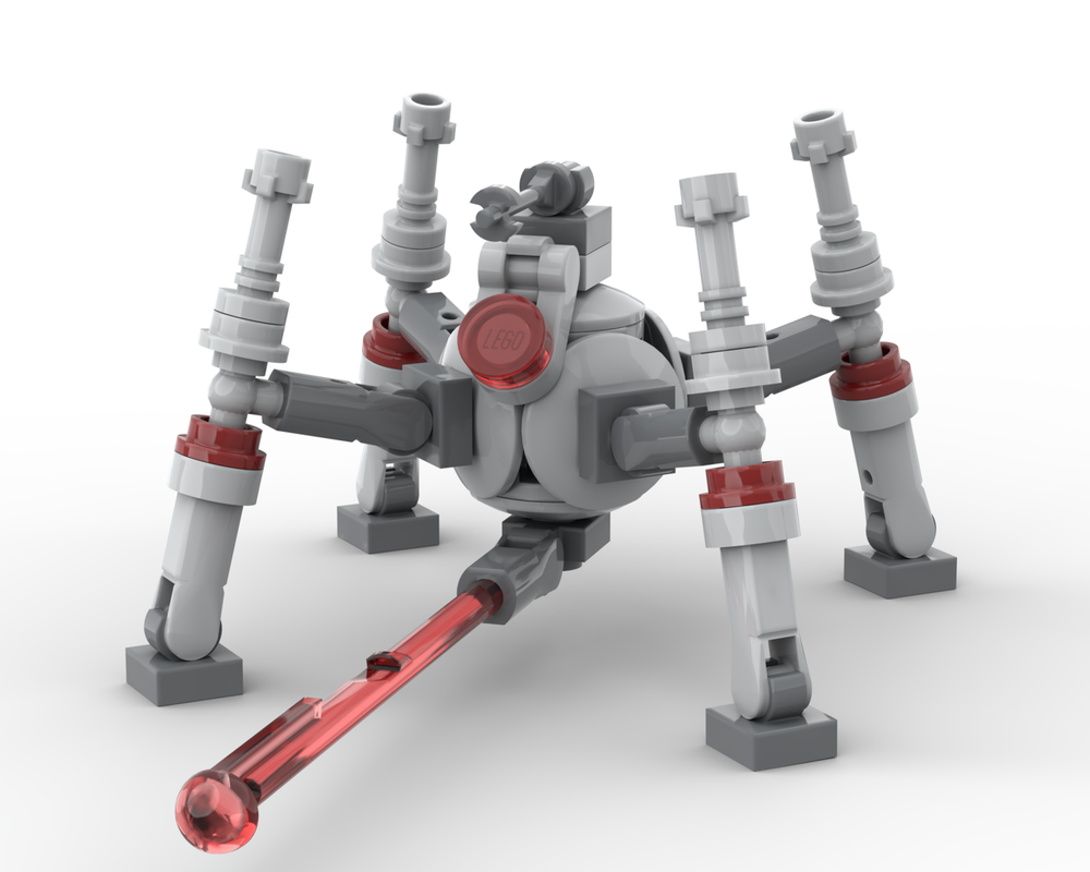 LEGO MOC Micro OG-9 Homing Spider Droid by Buszlyk | Rebrickable ...
