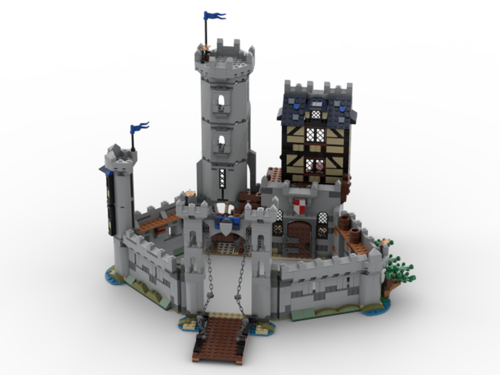 LEGO MOC-231318 Medieval Horse Knights Fortress by BrickAndBuildsI ...