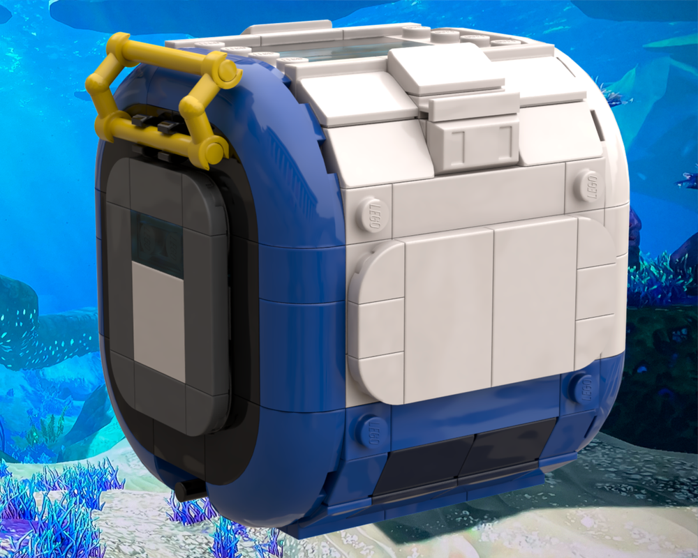 LEGO MOC Seatruck Sleeper Module by OrchardBuilds | Rebrickable - Build ...