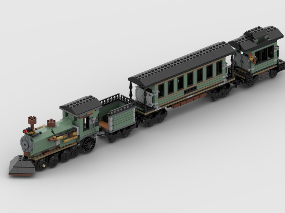 LEGO MOC The Complete Haunted Train by gijoseph25b | Rebrickable ...