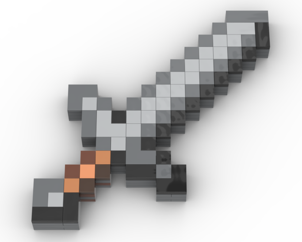 LEGO MOC Stone Sword by aure bricks | Rebrickable - Build with LEGO