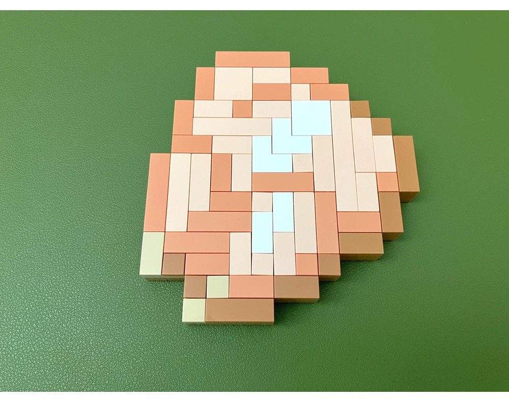 LEGO MOC-231329 Raw Chicken by aure bricks | Rebrickable - Build with LEGO