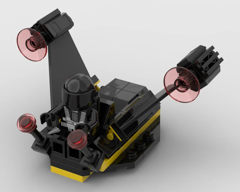 LEGO MOC Blacktron Meteor Monitor by MarcusStarkiller | Rebrickable ...