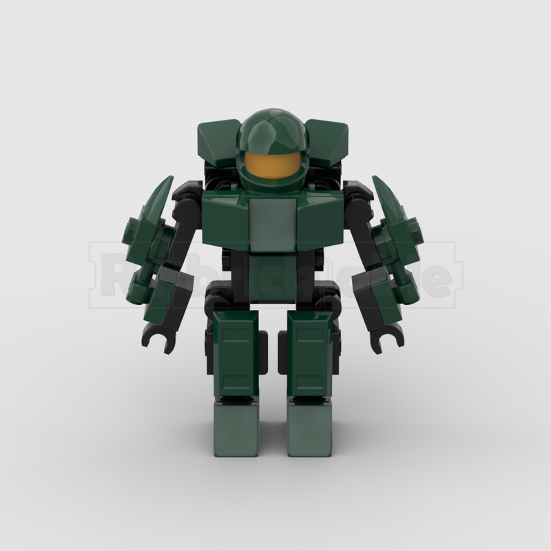 LEGO MOC-231359 [Halo] Master Chief by Apocreal | Rebrickable - Build ...