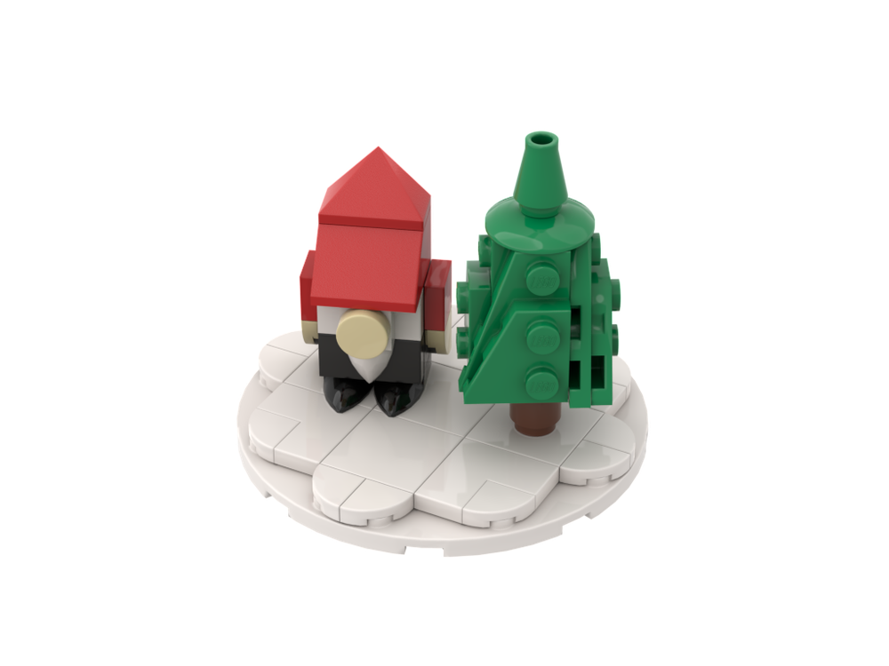 LEGO MOC-231365 Snowy Gnome Scene by speedybrick_creations ...