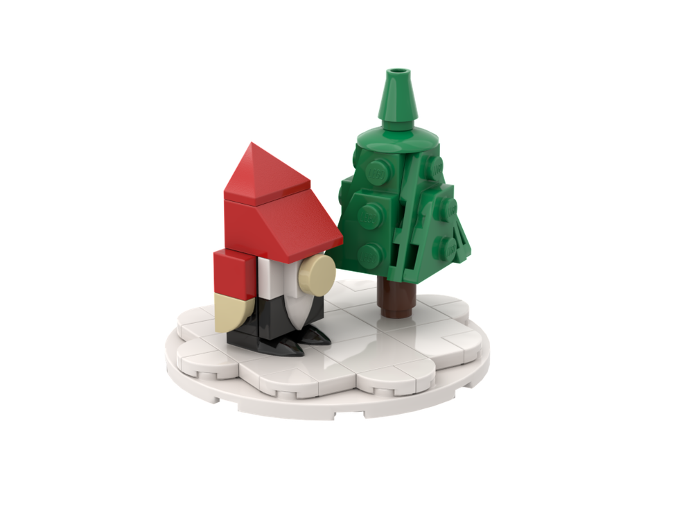 LEGO MOC-231365 Snowy Gnome Scene by speedybrick_creations ...