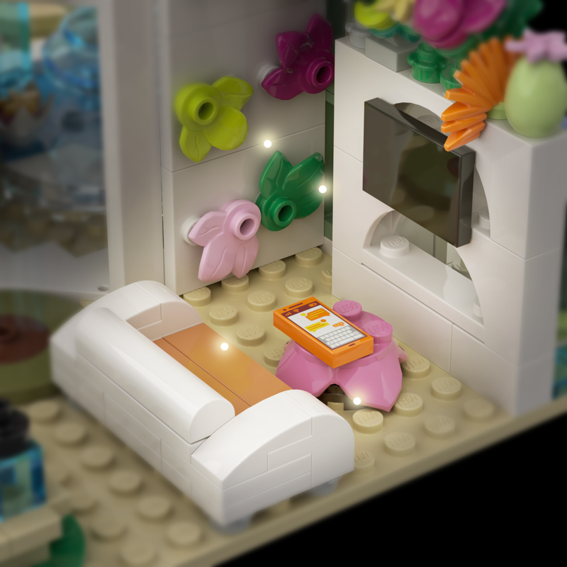 LEGO MOC-231367 Serenity bedroom by Prajakta_H | Rebrickable - Build ...