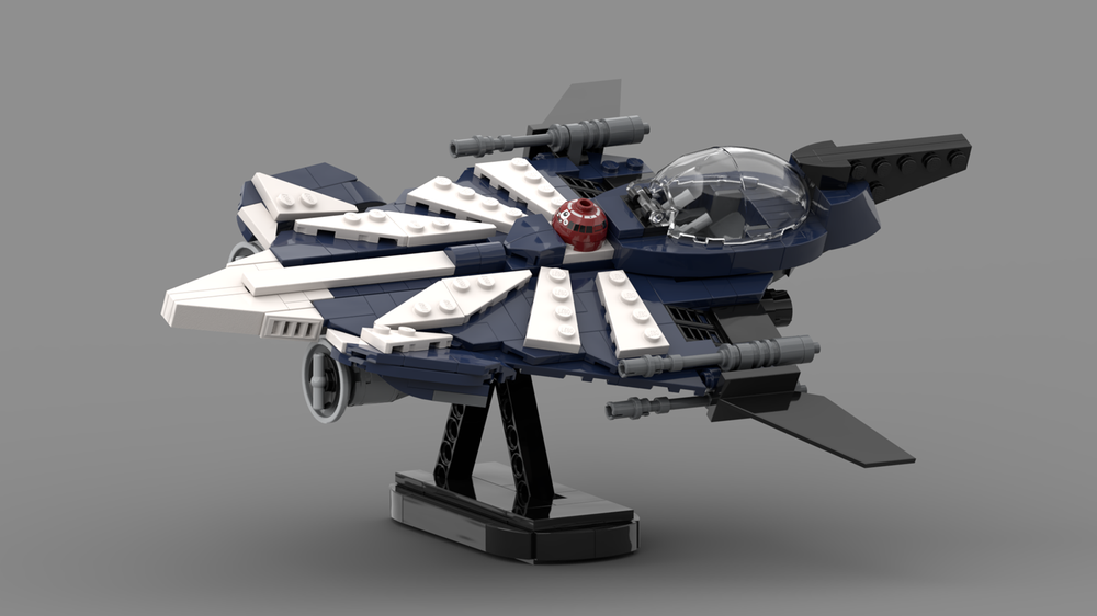 LEGO MOC Azure Angel - Delta-7 by Peachman101 | Rebrickable - Build ...