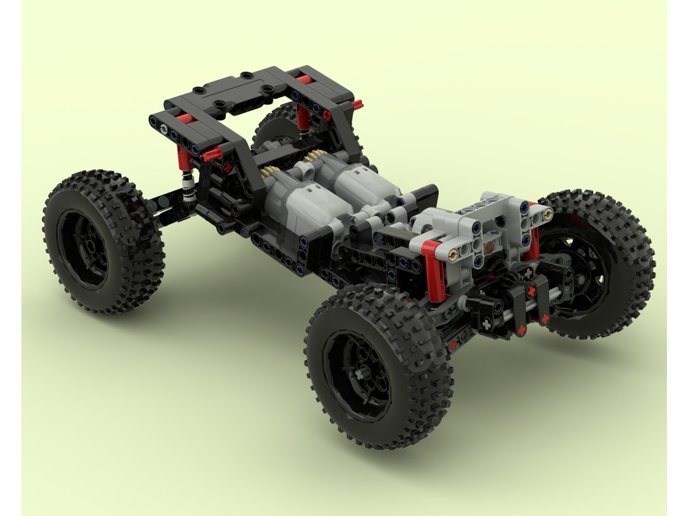 LEGO MOC Desert Beast Trophy Truck by Roma88 | Rebrickable - Build with ...