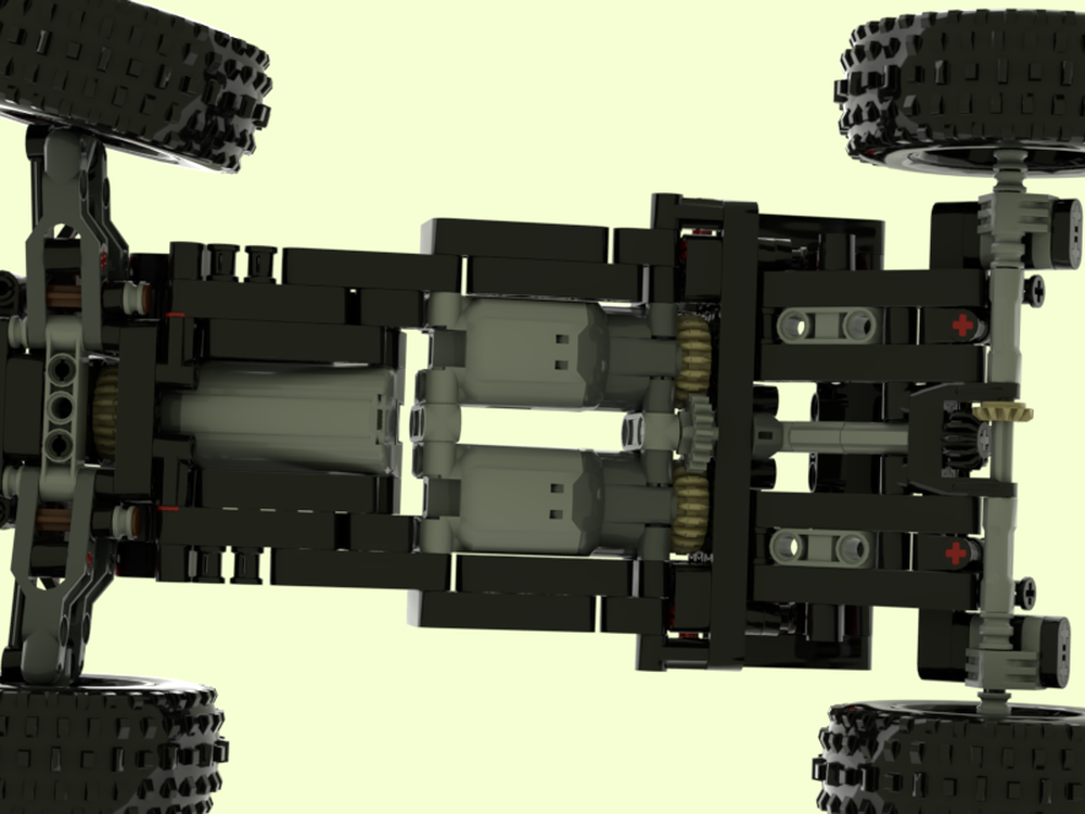 LEGO MOC Desert Beast Trophy Truck by Roma88 | Rebrickable - Build with ...