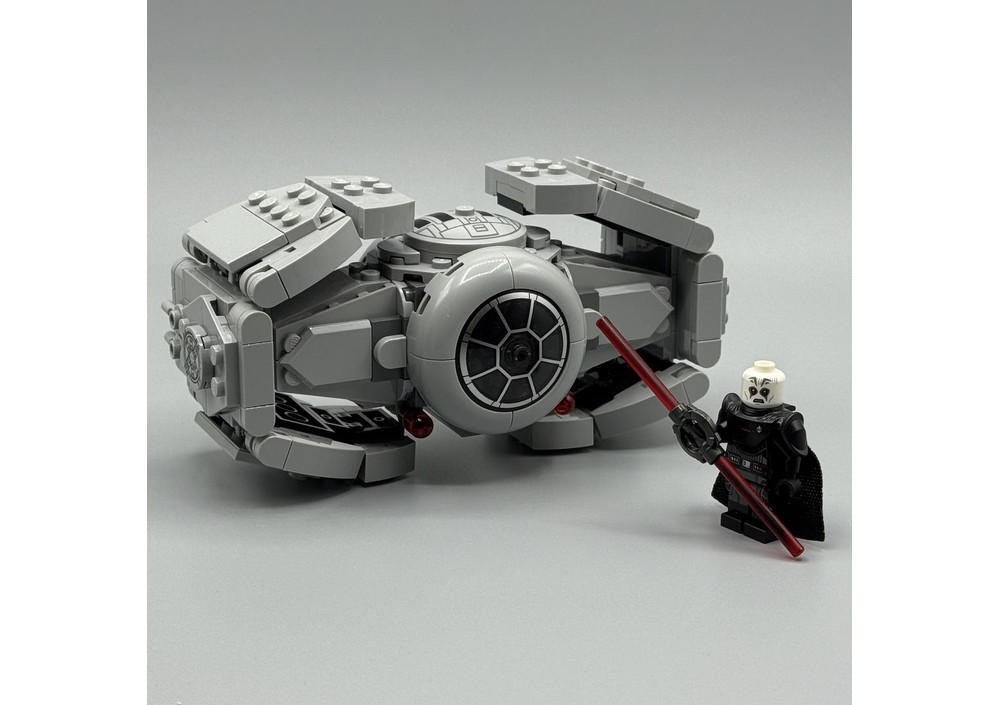LEGO MOC TIE Adv. Prototype v1 by farawaybricks | Rebrickable - Build ...