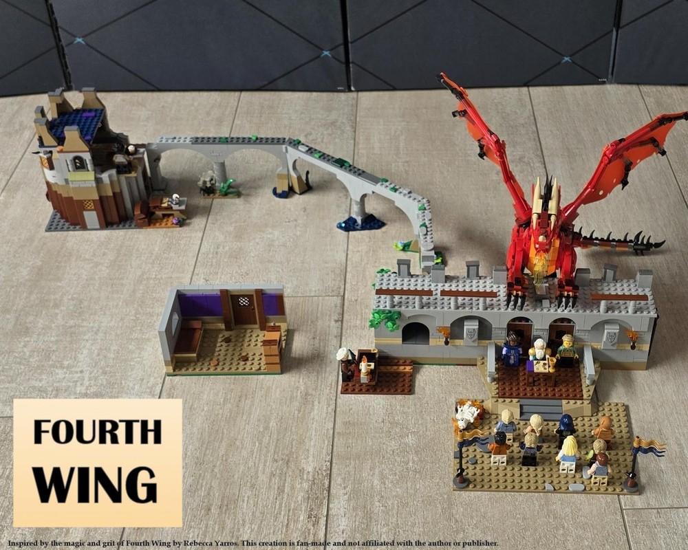 LEGO MOC-231386 Fourth wing fan MOC by Terraxz | Rebrickable - Build ...