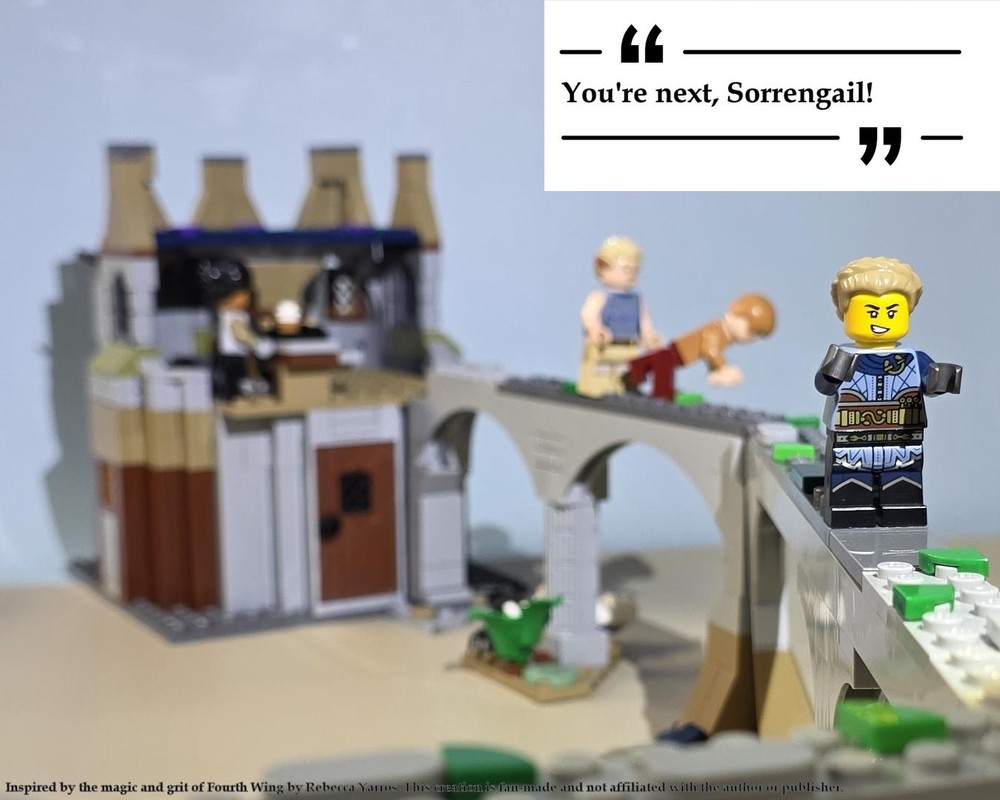 LEGO MOC-231386 Fourth wing fan MOC by Terraxz | Rebrickable - Build ...