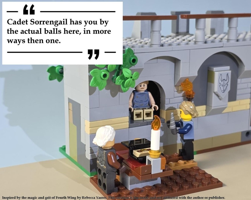 LEGO MOC-231386 Fourth wing fan MOC by Terraxz | Rebrickable - Build ...