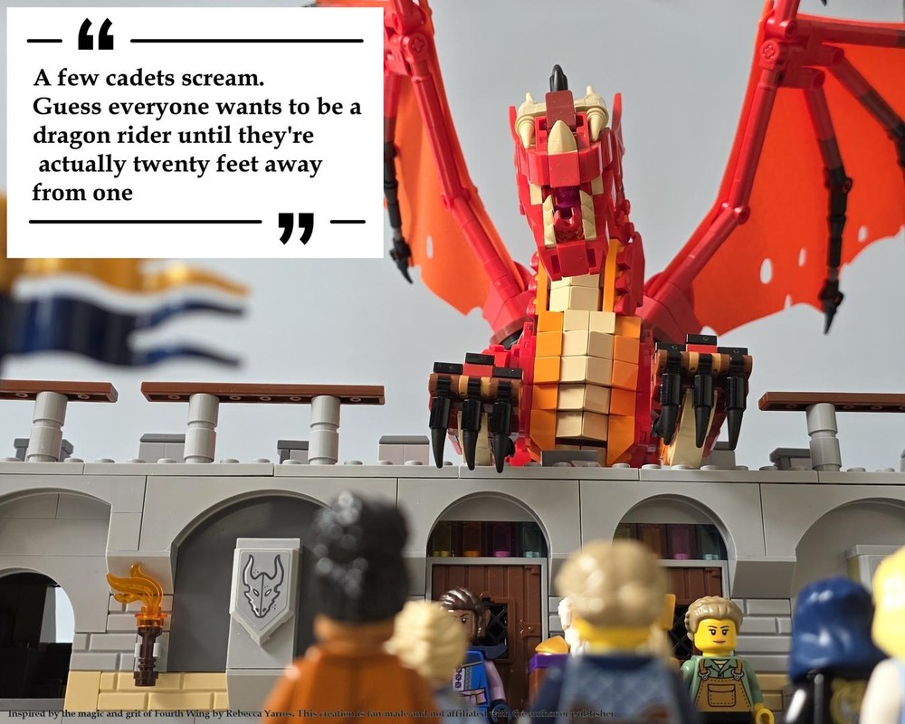 LEGO MOC-231386 Fourth wing fan MOC by Terraxz | Rebrickable - Build ...