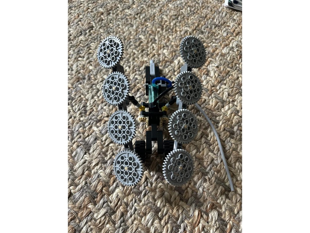 LEGO MOC Hay Rake (Pneumatic) by BrickingBros | Rebrickable - Build ...