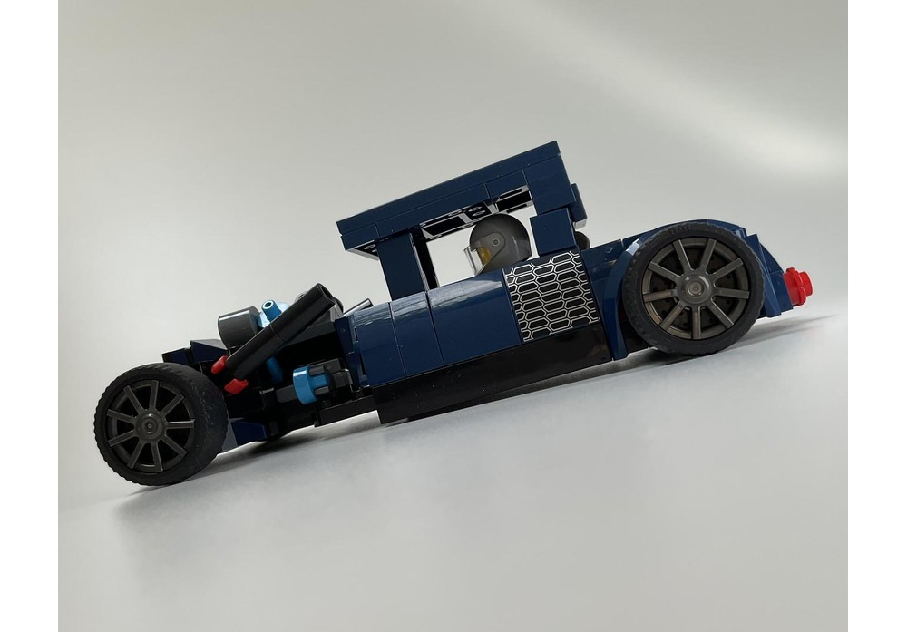 LEGO MOC Hot Rod by AlterBrickDesign | Rebrickable - Build with LEGO