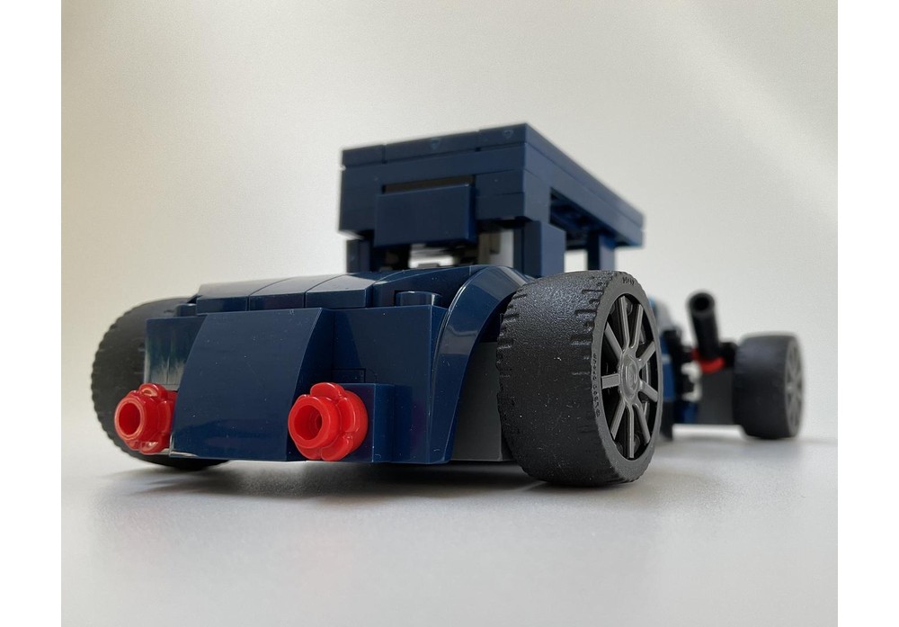 LEGO MOC Hot Rod by AlterBrickDesign | Rebrickable - Build with LEGO