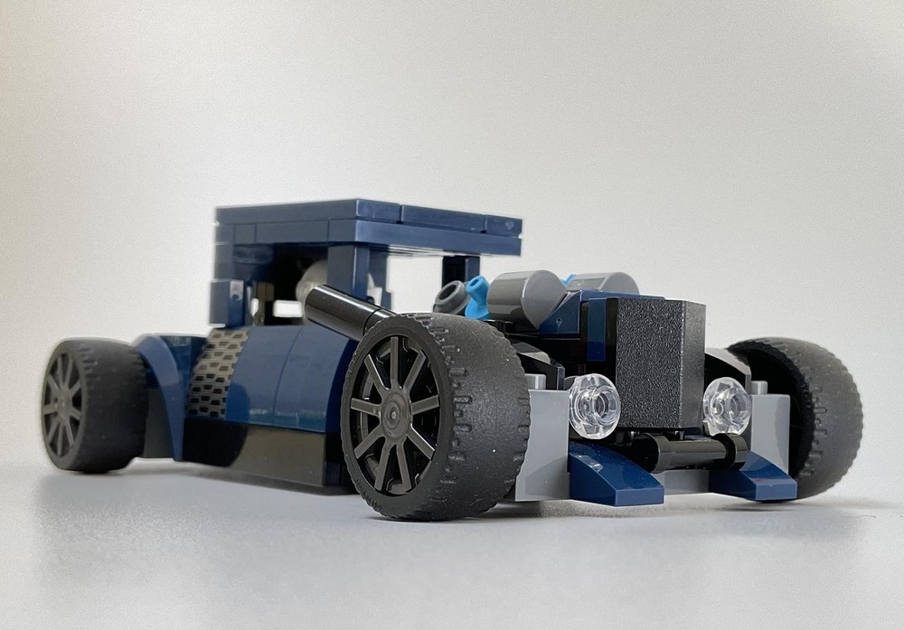 LEGO MOC Hot Rod by AlterBrickDesign | Rebrickable - Build with LEGO