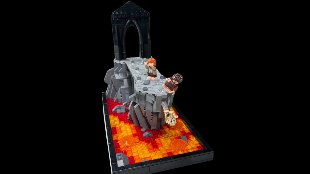 LEGO MOC-231397 Mount Doom: The Precious Is Mine by Grinch_AFOLSwelcome ...
