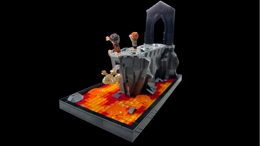 LEGO MOC-231397 Mount Doom: The Precious Is Mine by Grinch_AFOLSwelcome ...