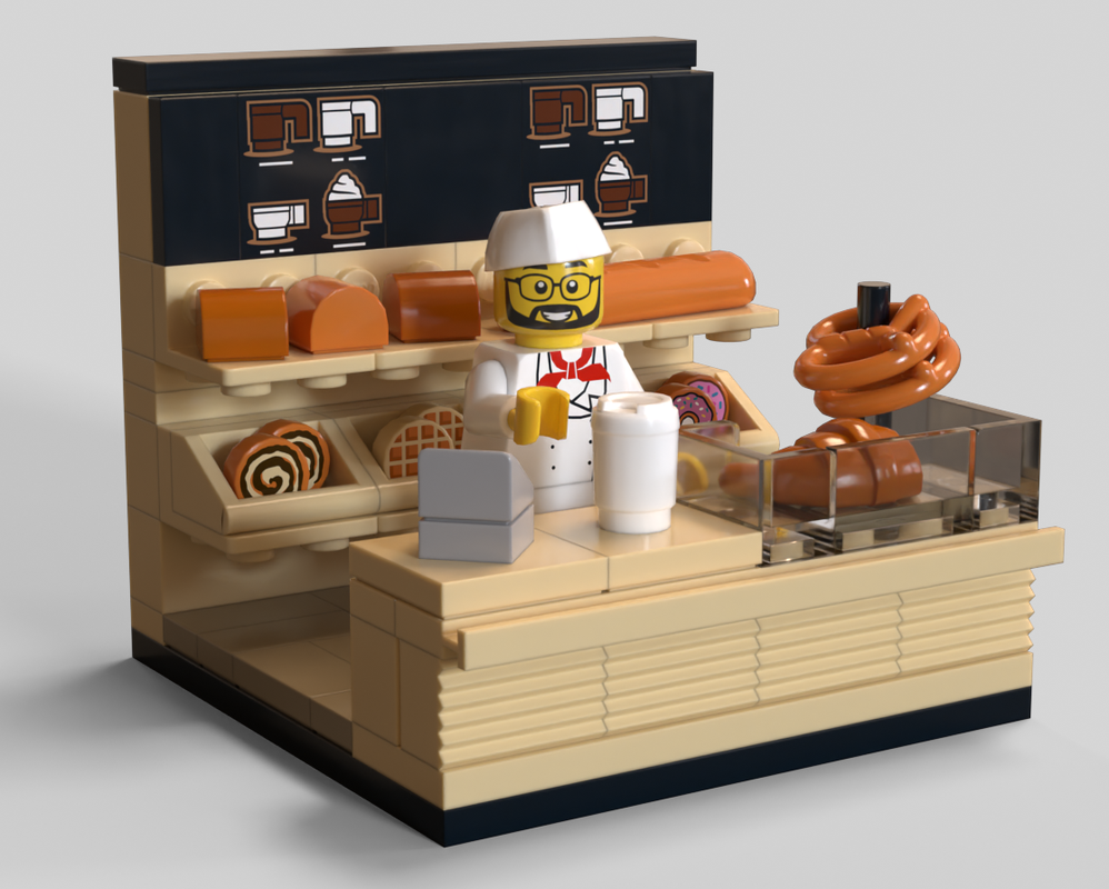 LEGO MOC-231406 Bakery by BrickHappens | Rebrickable - Build with LEGO