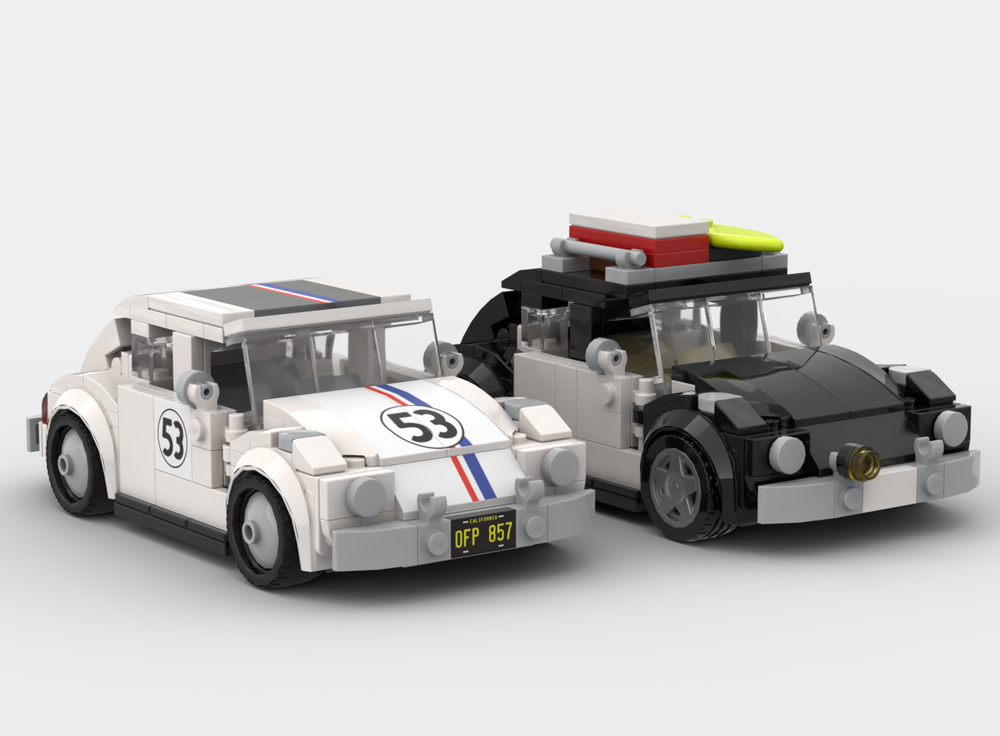 LEGO MOC Volkswagen Beetle 1963 by seteyan | Rebrickable - Build with LEGO