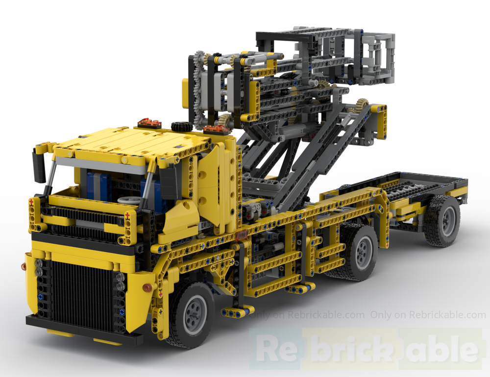 LEGO MOC-231410 Mobile Articulated Boom Lift (42009 Alternate) by ...
