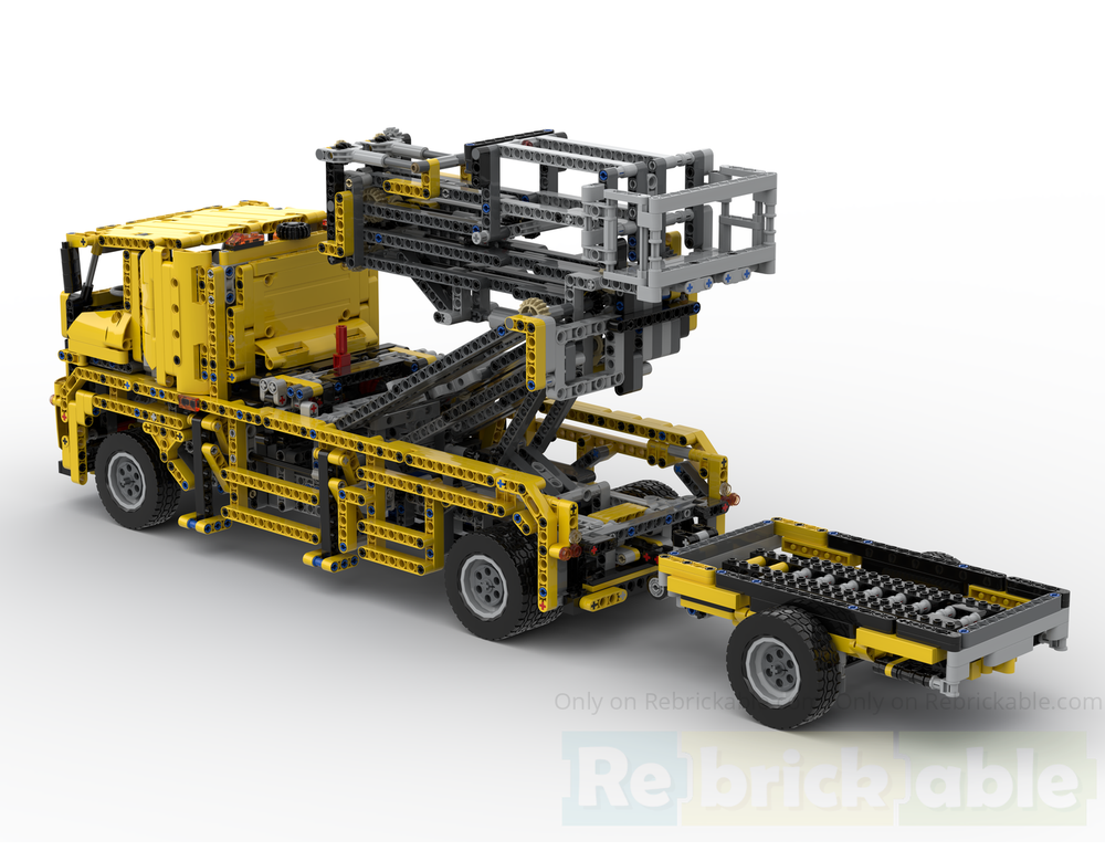 LEGO MOC-231410 Mobile Articulated Boom Lift (42009 Alternate) by ...