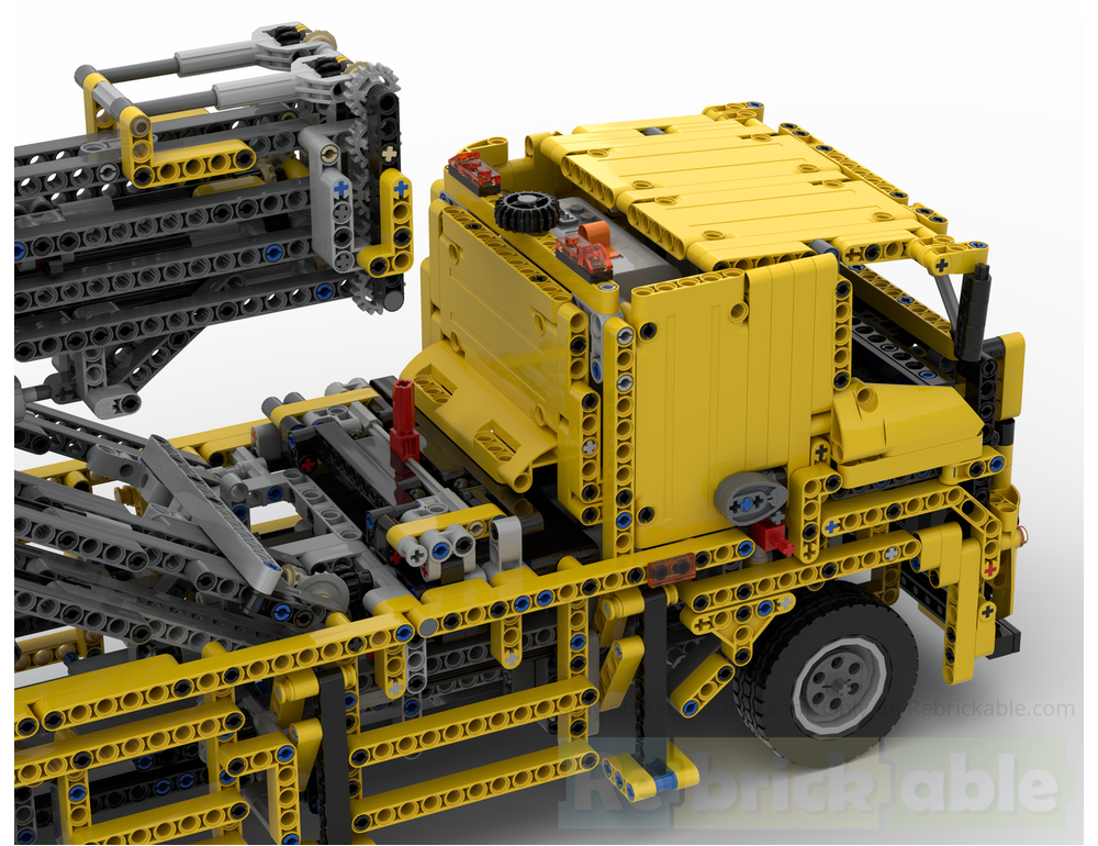 LEGO MOC-231410 Mobile Articulated Boom Lift (42009 Alternate) by ...
