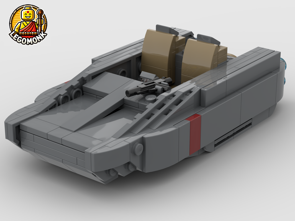 LEGO MOC T-41 Civilian Speeder by PauloJorgeRamos | Rebrickable - Build ...