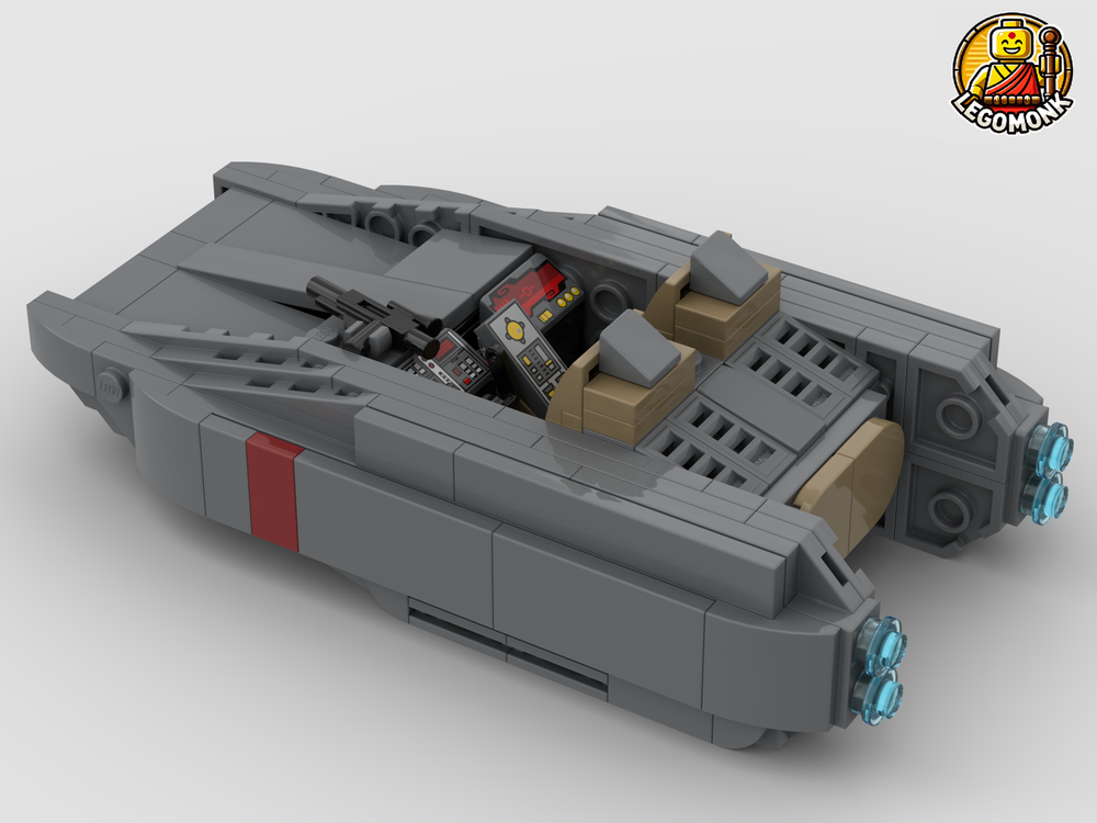 LEGO MOC T-41 Civilian Speeder by PauloJorgeRamos | Rebrickable - Build ...