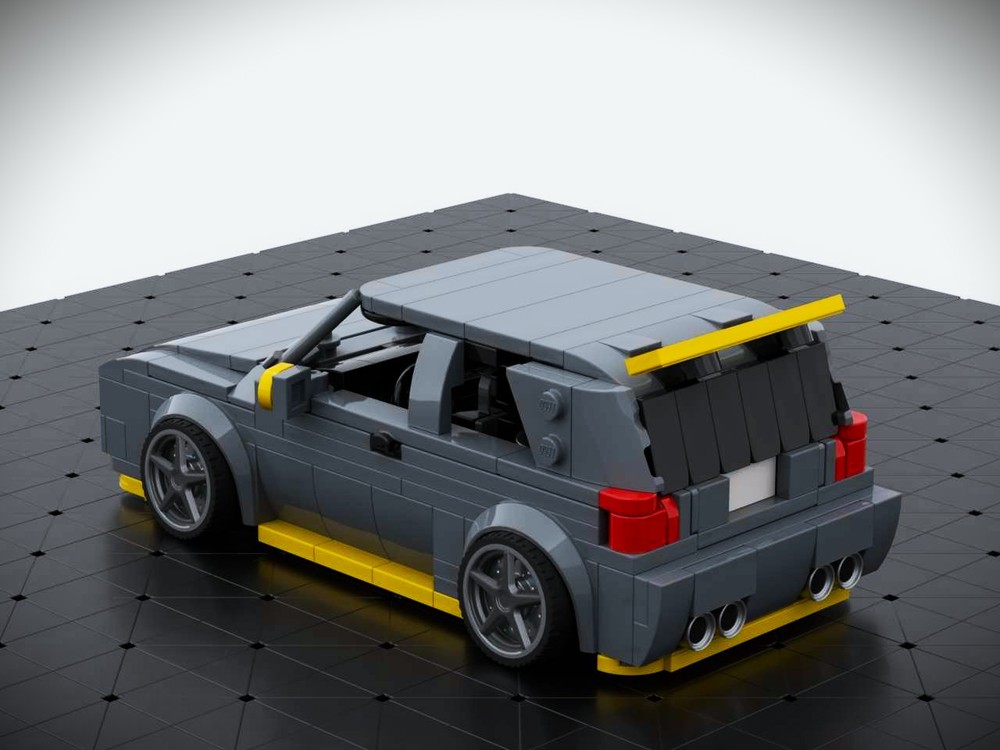 LEGO MOC-231417 Volkswagen Golf GTI (mk3) by Sweeng | Rebrickable ...
