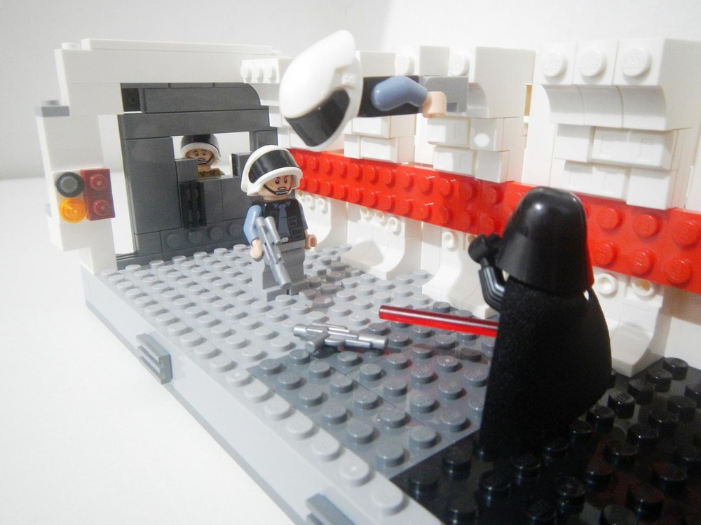 LEGO MOC Rogue One Hallway Side Diorama by hglegobr1 | Rebrickable ...