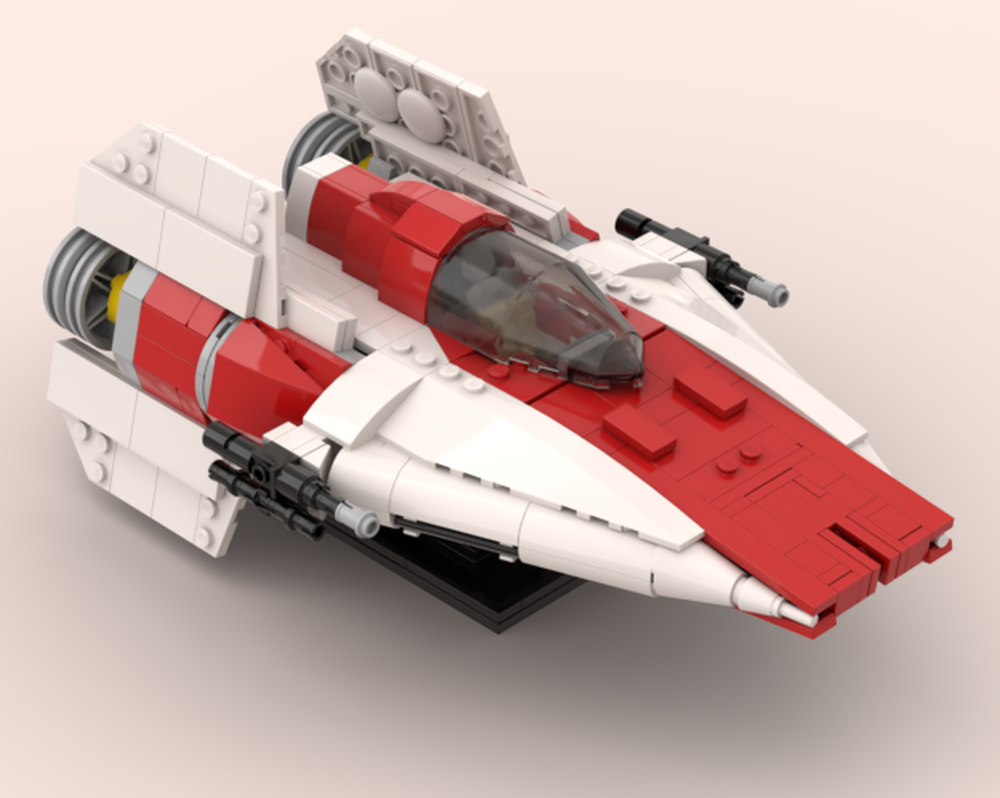 LEGO MOC Rebel RZ-1 A-Wing Interceptor by AlexKipodre | Rebrickable ...