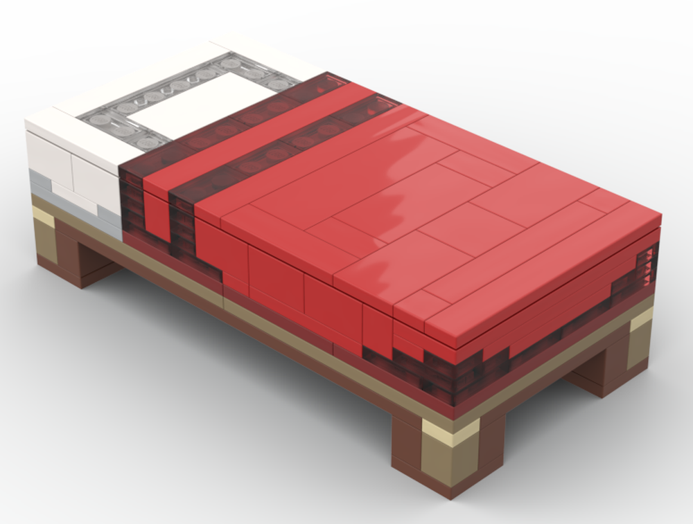 LEGO MOC-231445 Red Bed by aure bricks | Rebrickable - Build with LEGO