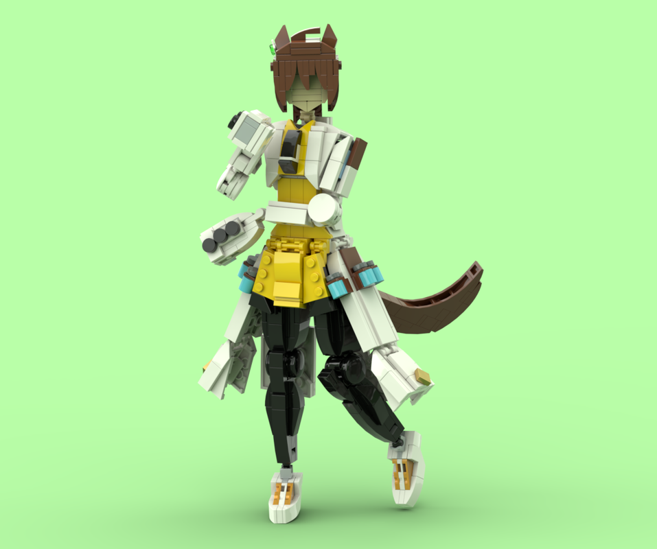 LEGO MOC Agnes Tachyon (Uma Musume) by Teckbricks | Rebrickable - Build ...