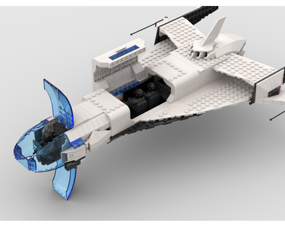 LEGO MOC Space Police III High Speed Interceptor Spaceship by ...