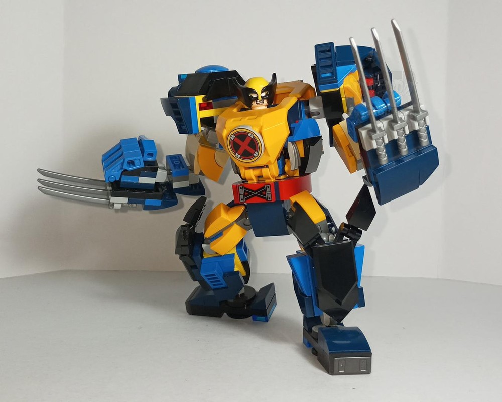 LEGO MOC Wolverine Mech Armor Upgrade by Vintend0 | Rebrickable - Build ...