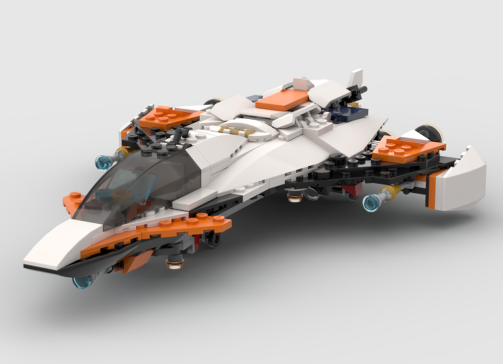 LEGO MOC-231461 mars schip by Jesse00876 | Rebrickable - Build with LEGO