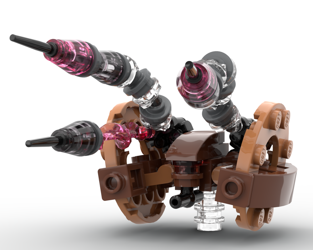 LEGO MOC Micro Hailfire Droid by Buszlyk | Rebrickable - Build with LEGO