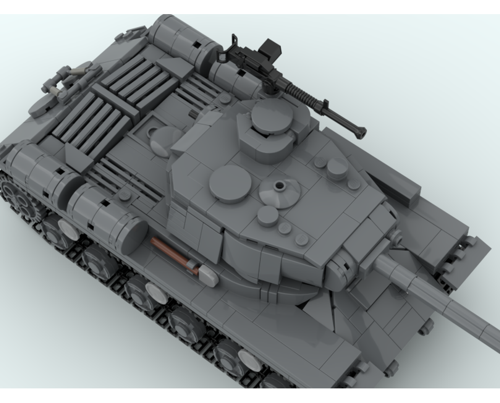LEGO MOC IS-2 mod 1944 Soviet heavy tank by Lego Tanker | Rebrickable ...
