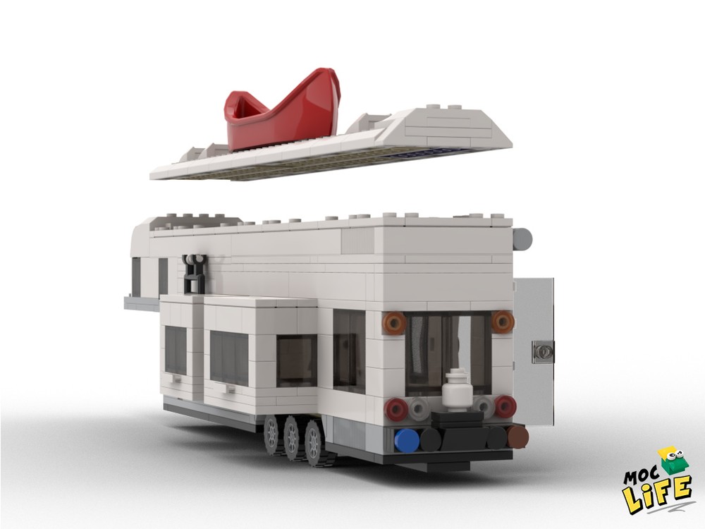 LEGO MOC Camping fifth wheels by MocLife | Rebrickable - Build with LEGO