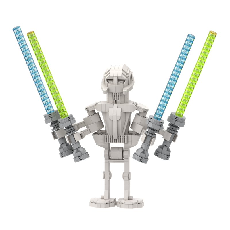 LEGO MOC Giant Fig General Grievous by MOCaroni | Rebrickable - Build ...