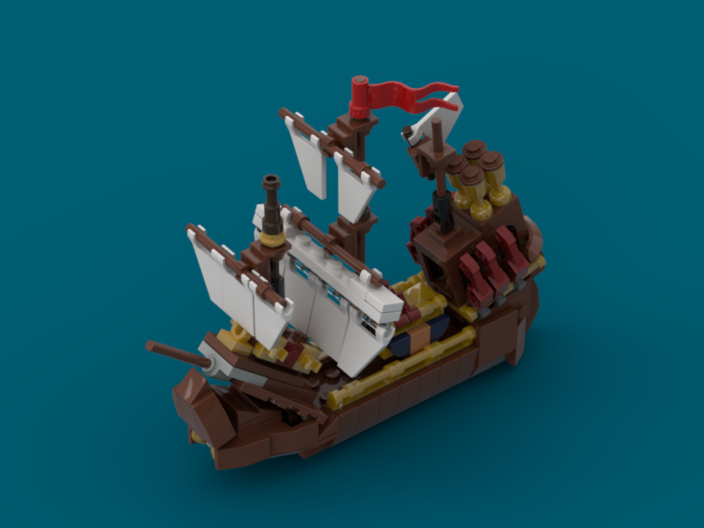 LEGO MOC-231486 Mini Durmstrang Ship by Potterhead2025 | Rebrickable ...